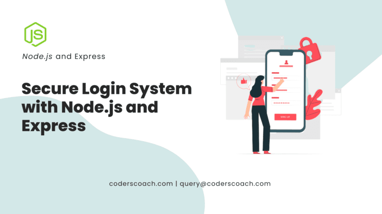 Building a Secure Login System with Node.js and Express: A Step-by-Step ... Building a Secure Login System with Node.js and Express: A Step-by-Step ...